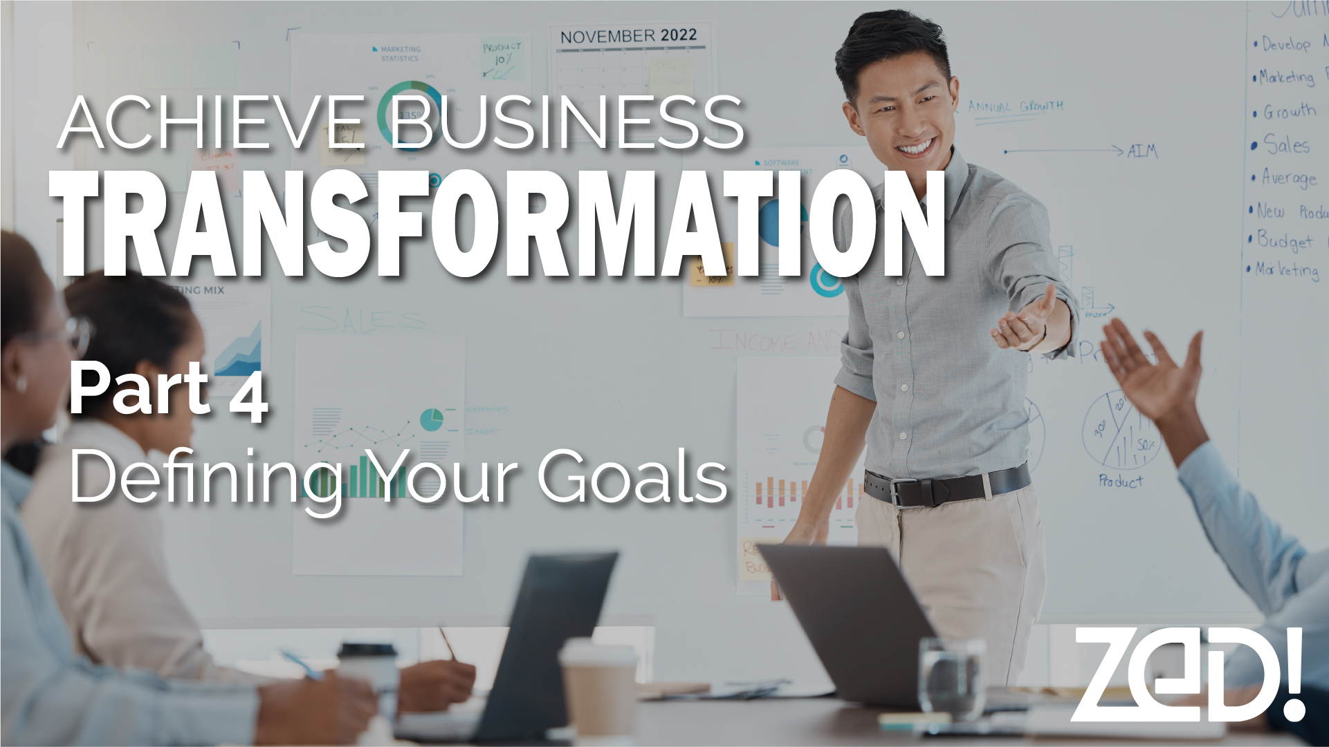Defining Transformation Goals - Zed Ayesh